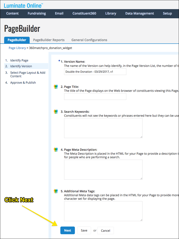 Does Double the Donation integrate with Blackbaud's Luminate Online?